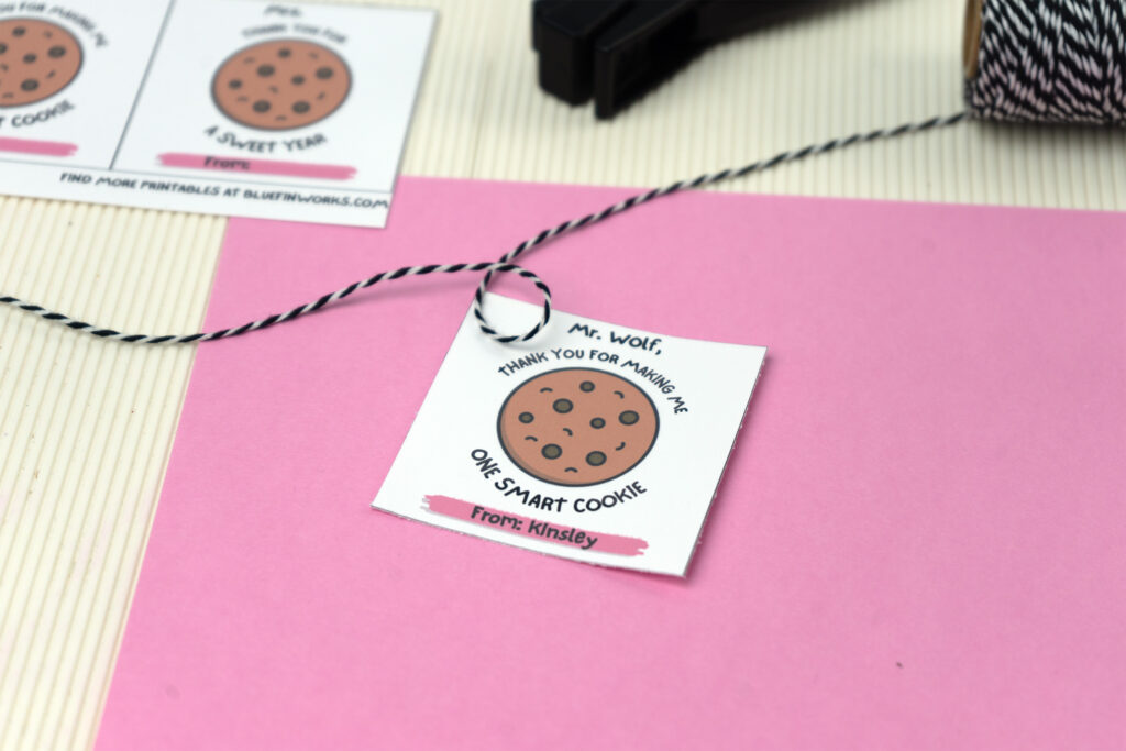 Editable Cookie Tags for Teachers (Perfect for Crumbl Cookie Gift ...